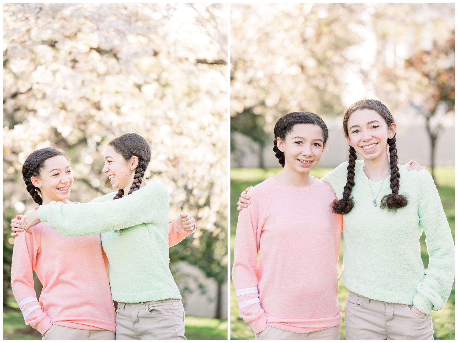 Cherry Blossom Photos | Jefferson Memorial | The Heavner Family