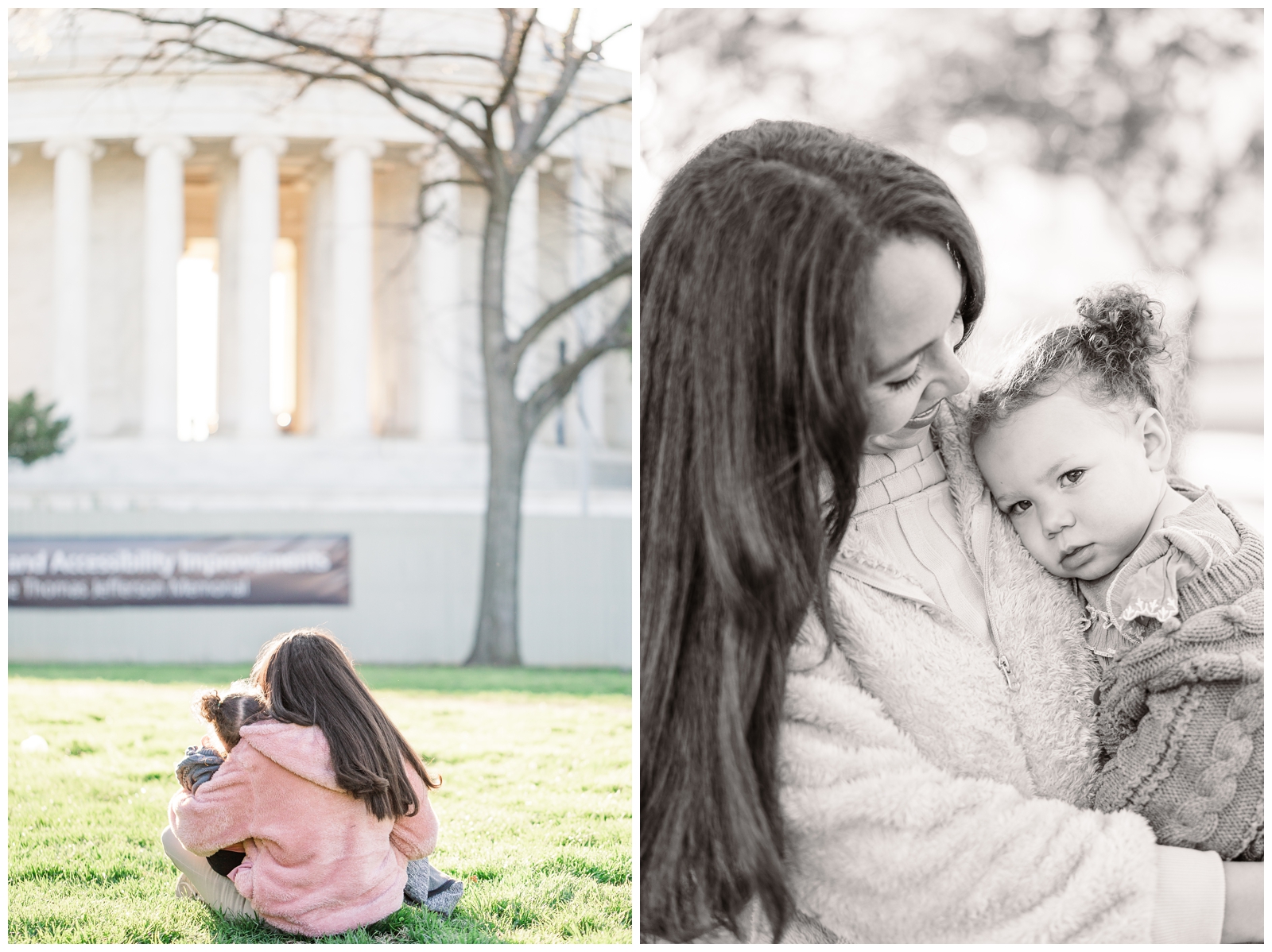 Cherry Blossom Photos | Jefferson Memorial | The Heavner Family